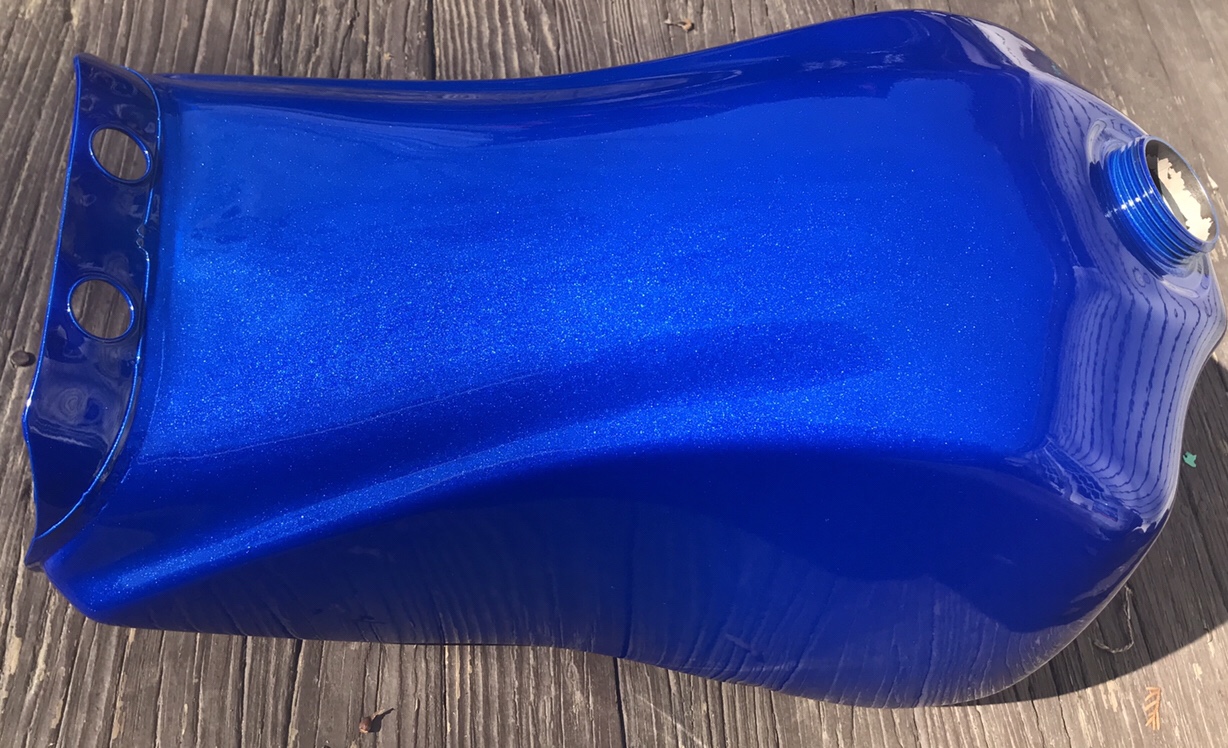 Dirt bike gas tank – Cumberland Valley Powder Coating